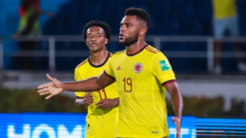 Lo que le dijo un jugador argentino a Miguel Borja: "Sos malísimo"